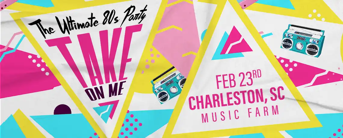 Music Farm: Take On Me - 80's Dance Party | Charleston.com
